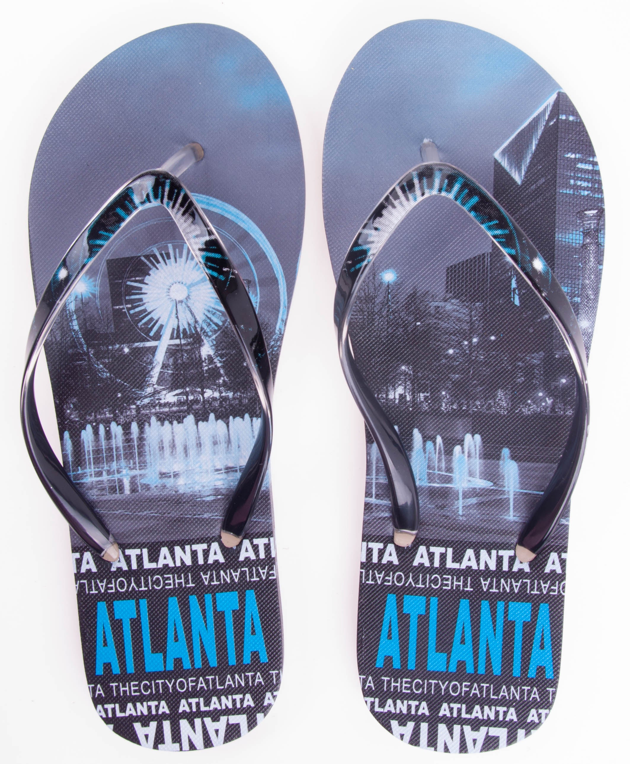 Women's Photo Flip Flop- Atlanta – robinruthstore.com