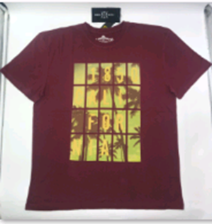Men Square Pic T-Shirt-California – robinruthstore.com