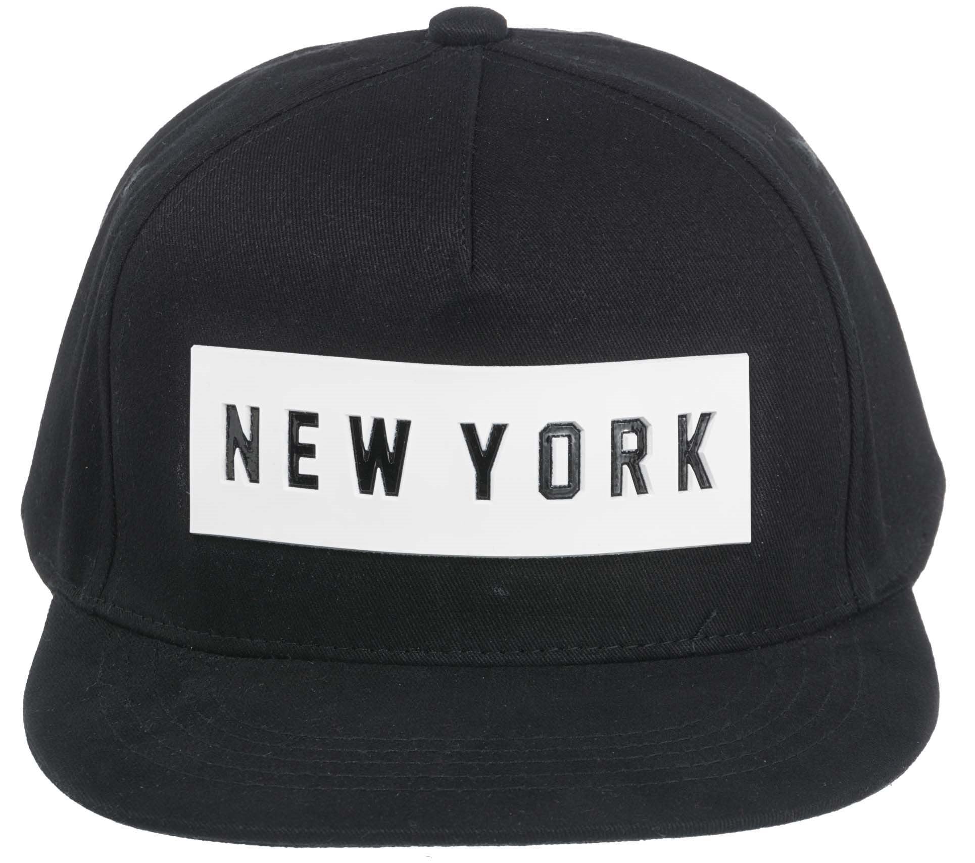 Lex Flat Brim Cap- New York – robinruthstore.com